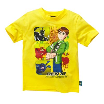 Character Yellow Ben 10 t-shirt - review, compare prices, buy online