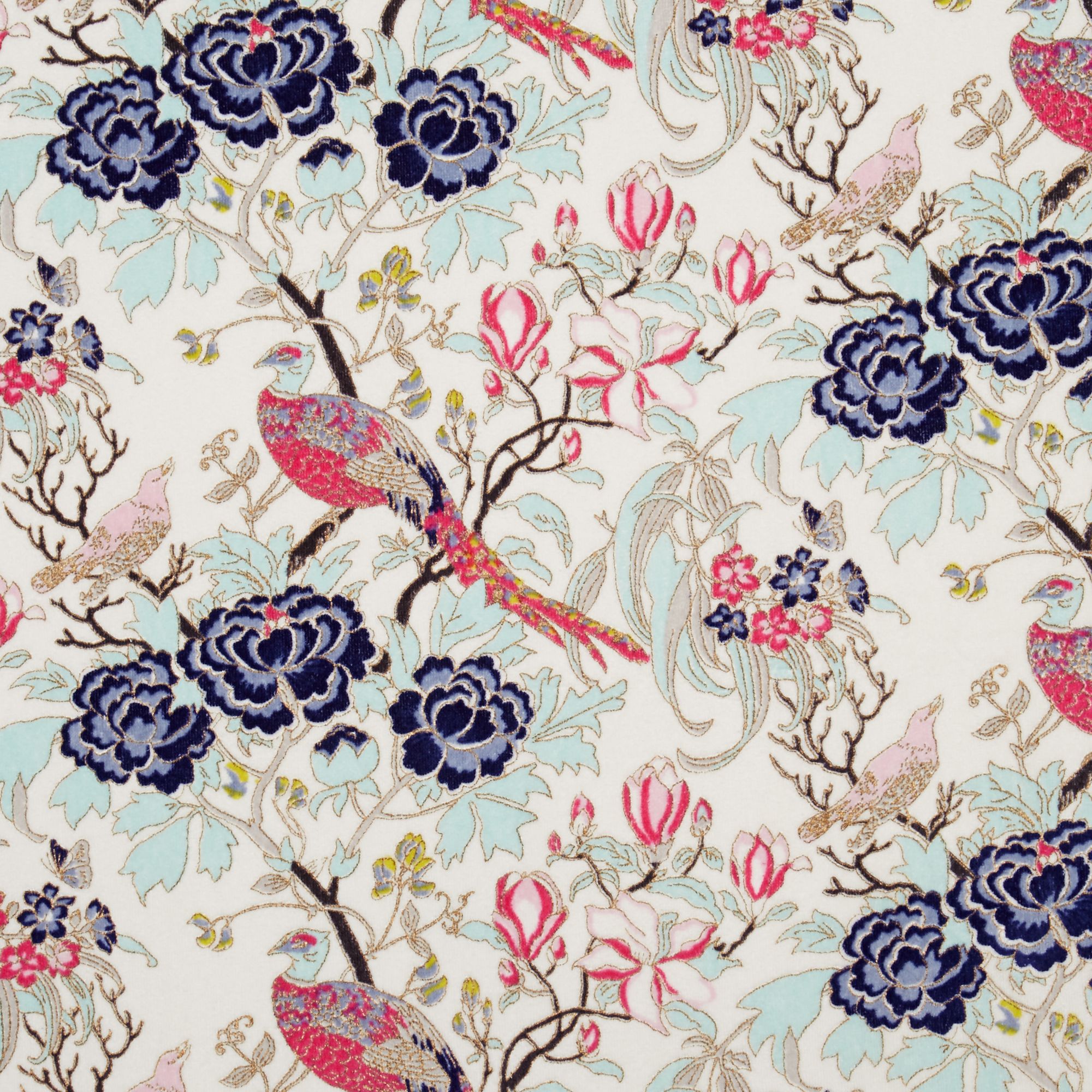 Butterfly Home By Matthew Williamson Designer Pink Peacock Print Towels ...
