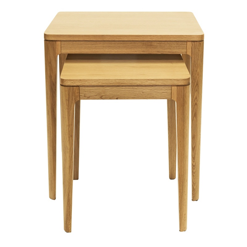 RJR.John Rocha - Oak 'Efni' Light Brown Nest Of 2 Tables Review